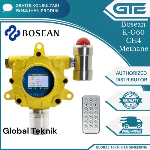 Jual CH4 Methane Fixed Online Gas Detector K-G60 Bosean Monitor KG60 ...