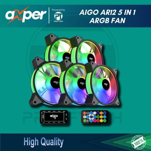 Jual AIGO AR12 ARGB PRO 5 IN 1 CPU COOLER FAN - Jakarta Pusat - Cv ...