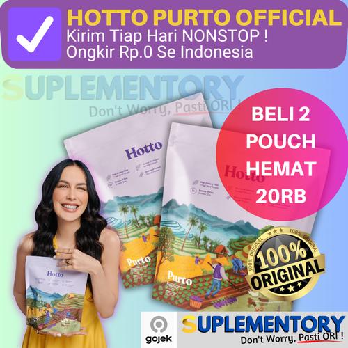 Jual Hotto Purto Pouch 16 sachet Official Multigrain Hoto Putro Multi ...
