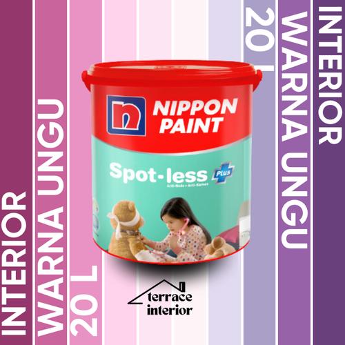Jual Cat Tembok Spotless Plus Nippon Paint Interior Warna Ungu 20 Liter ...