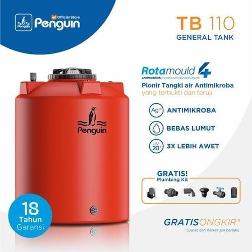 Jual tangki air penguin 1050 liter tangki penguin tb110 warna orange ...