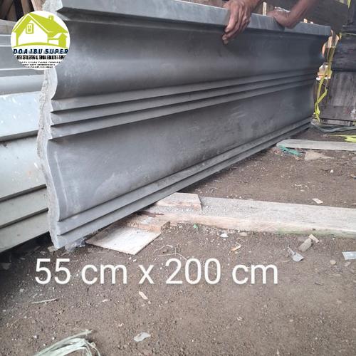 Promo lisplang profil tempel beton lisplang 55cm lisplang beton ...