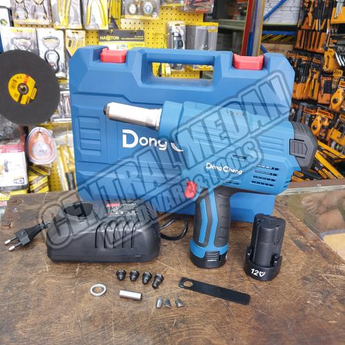 Jual MESIN RIVET PAKU TEMBAK DONGCHENG DCPM50 CORDLESS BRUSHLESS ...