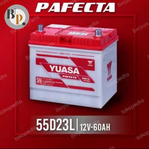 Jual aki accu yuasa 55D23L fortuner bensin kijang innova mirage juke xtrail - Kota Banjarmasin ...