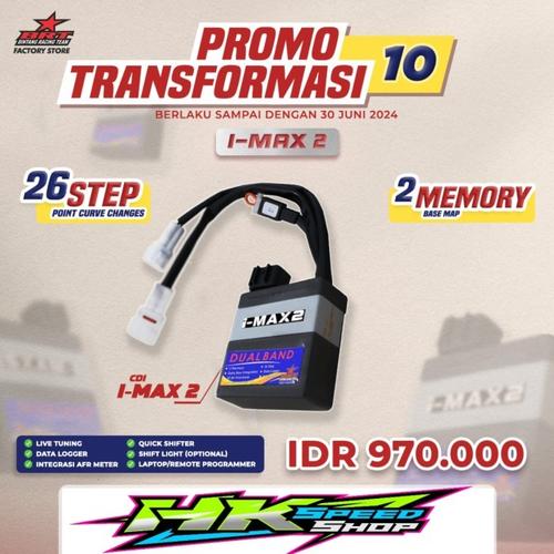 Jual CDI IMAX 2 BRT 26 STEP / 52 STEP / DUALBAND / SUPER PRO MIO OLD ...