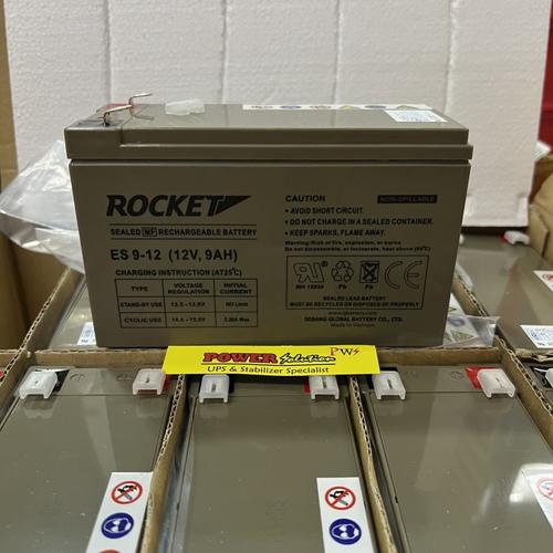 Jual sepeda motor listrik mainan Aki Rocket ES 9-12 VRLA MF 12V 9 Ah ...