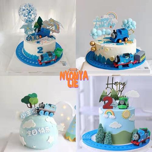 Jual CMM12 Topper Mainan Thomas Friends Train Hiasan Kue Ulang Tahun ...