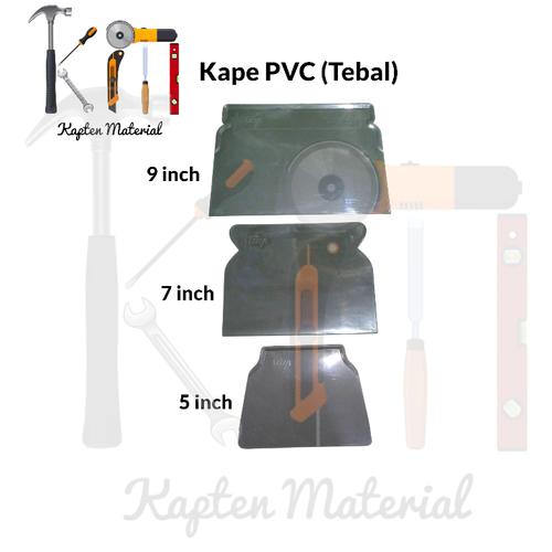 Jual Kape PVC 5 Inch | Kapi Plastik 7 Inch | Skrap Plamir 9 inch ...