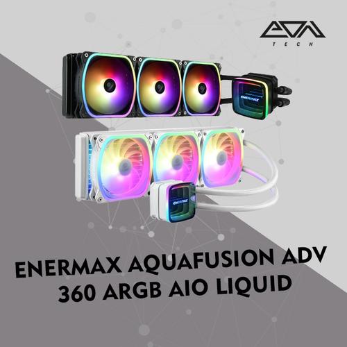 Jual Enermax AQUAFUSION ADV 360 ARGB AIO Liquid CPU Cooler - 360mm - Black - Kota Medan - EON ...