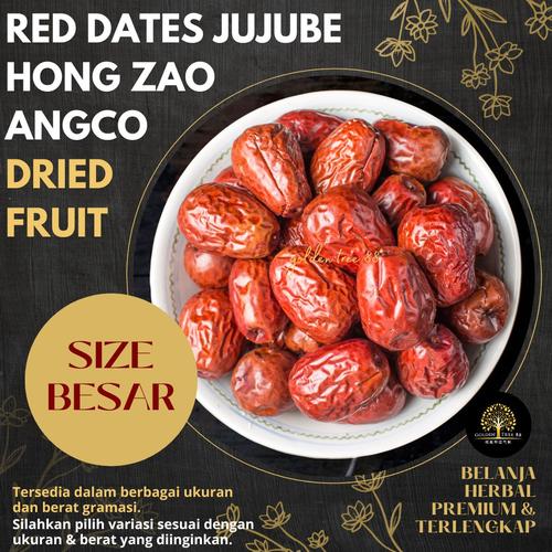 Jual 500gram Premium Angco Besar Hong Zhao Kurma Cina 红枣 Fresh Original ...