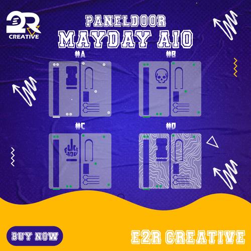 Promo Panel / Backdoor Akrilik Mayday Aio Polos & Motif Bisa Custom #2 ...