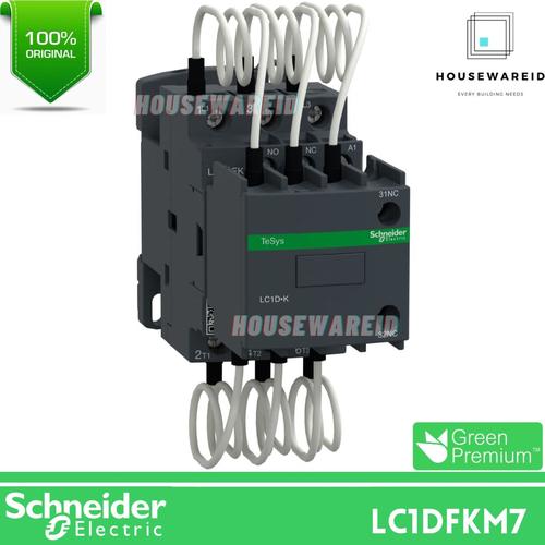 Promo Kontaktor Kapasitor Schneider LC1DFKM7 12,5kVAR 415v Original ...