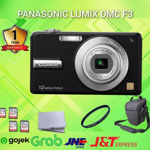 Jual Camera Panasonic Lumix F3 / Kamera Digital Panasonic F3 - WHITE ...