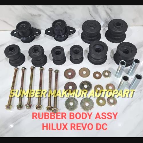 Jual KARET CABIN KABIN KARET BODY BODI SET TOYOTA HILUX REVO DC DOUBLE ...