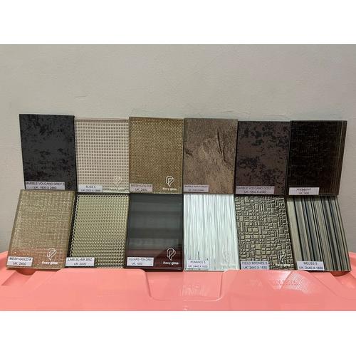 Jual Sample Kaca untuk dekoratif/partisi/pintu - Sample kaca interior ...