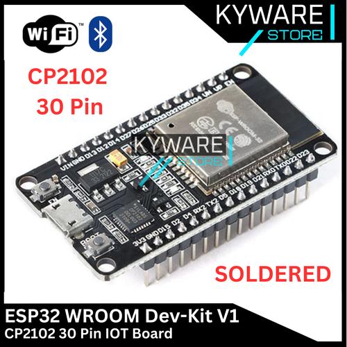 Jual ESP32 ESP 32 WROOM WIFI Bluetooth BLE IOT Develompent Board ESP ...