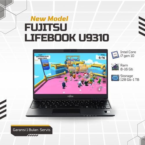 Jual Fujitsu Lifebook U9310 Core i7 Gen 10 Ram 16GB - 8GB, 128 gb ...