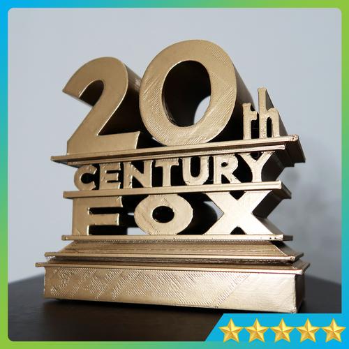 Jual Dekorasi Pajangan Miniatur Logo 20th Century Fox - Kuning - Kab ...