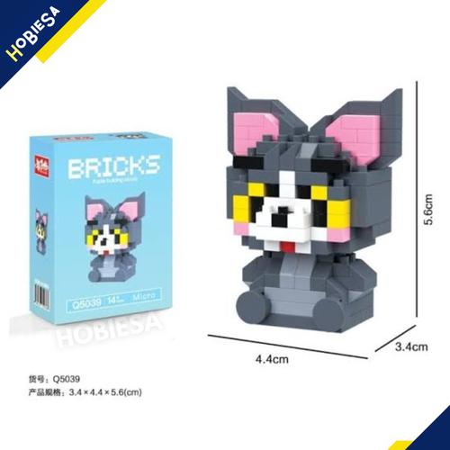 Jual Bricks Tom Cat Minions Mainan Lego Bongkar Pasang Q5039 Nano Micro ...