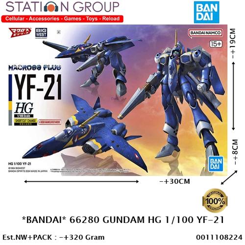 Jual BANDAI 66280 GUNDAM HG 1-100 YF-21 - GUNPLA MODEL KIT - Kota Samarinda - Station Group ...