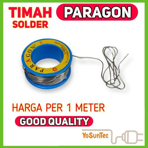 Jual Timah Solder Paragon 0.8mm Tinol Tenol Per Meter Patri Original ...