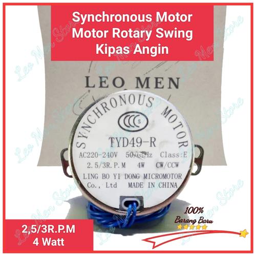 Jual Motor Rotary~SYNCHRONOUS Motor Rotary Kipas Angin~2,5/3 RPM ...