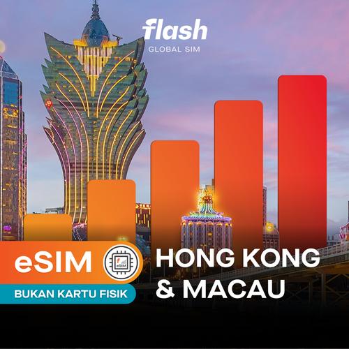 Jual eSIM Hong Kong & Macau Flash Global SIM Internet eSIM - 2GB/ Hari, 3 Hari - Jakarta Selatan ...
