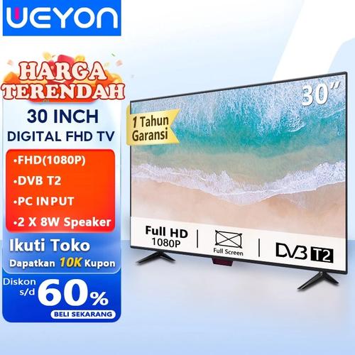 Jual TV LED 30/27 INCH SMART TV/DIGITAL HD GARANSI 1 TAHUN - DIGITAL 27 ...