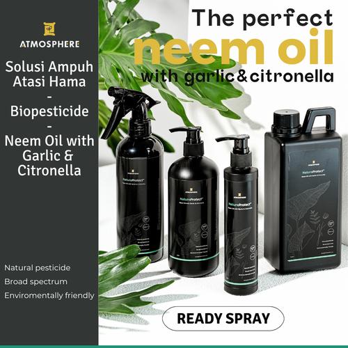 Jual ATMOSPHERE BIOPESTICIDE Nature Protect+ Neem Oil with Garlic ...