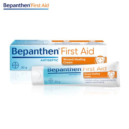 Jual Bepanthen First Aid Cream Antiseptic Wound Healing Cream (30g ...