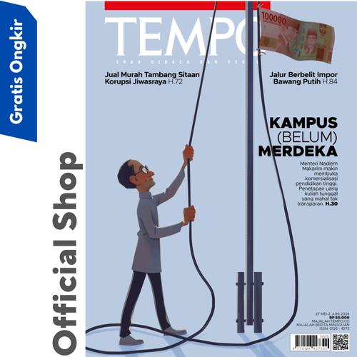 Jual Majalah Tempo Ed 5315 KAMPUS BELUM MERDEKA ( 27 Mei 2024 ...