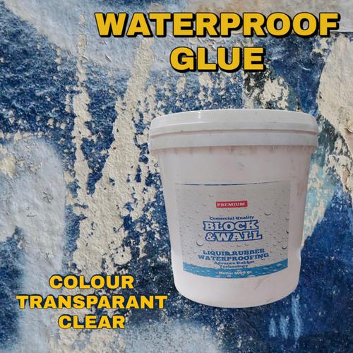 Jual Pelapis anti bocor bening waterproof 4 kg anti rembes atap dinding ...