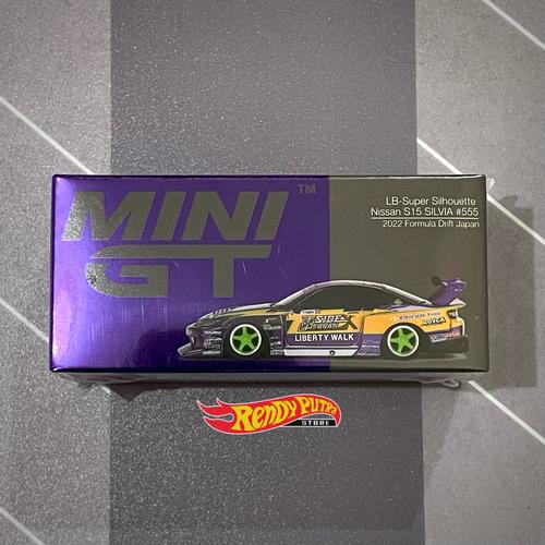 Jual MINI GT Nissan Silvia S15 LBWK Formula Drift Purple / LBWK Ungu ...