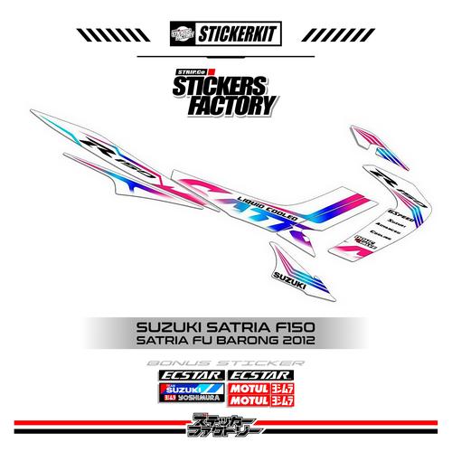 Promo STICKER STRIPING SUZUKI SATRIA F150 FU BARONG / MOTIF 9 / SUZUKI ...
