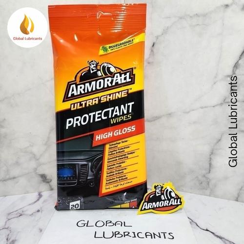 Jual Armor All ULTRA SHINE Protectant Wipes High Gloss (Tisu Perawatan Interior/ Vinyl/ Karet ...