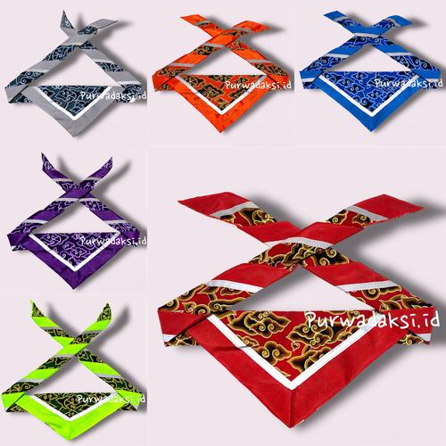 Jual Scraft Pramuka Batik Mega Mendung scarf Scout \ Scraft Pramuka ...