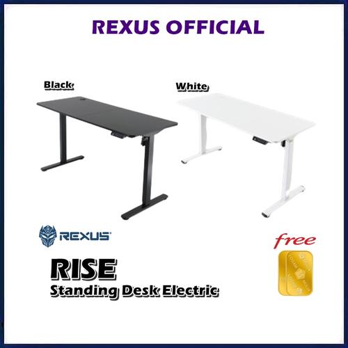 Jual Rexus Rise Standing Desk RXD-146 Electric Gaming Desk Meja ...