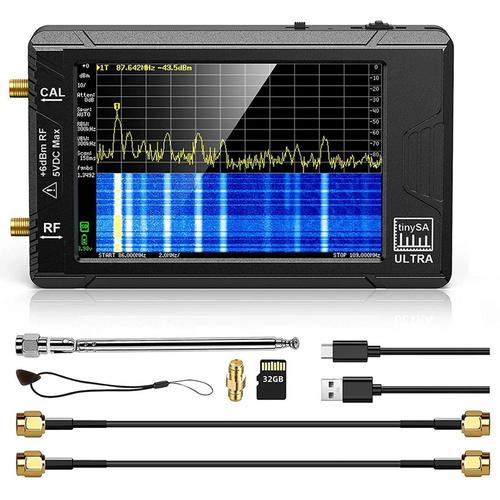 Jual Promo Tinysa Ultra 4Inch Spectrum Analyzer Handheld Tiny Sa Freque ...