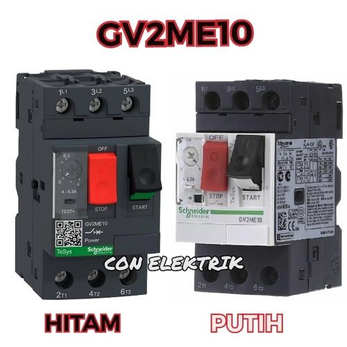 Jual Schneider Gv2me10 Motor Circuit Breaker Gv2 Me10 Schneider - Putih ...