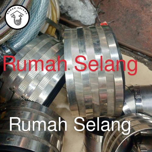 Jual Klem Coupling Cast Iron Cip Besi PVC 6 Inch / Klem Selang Double ...