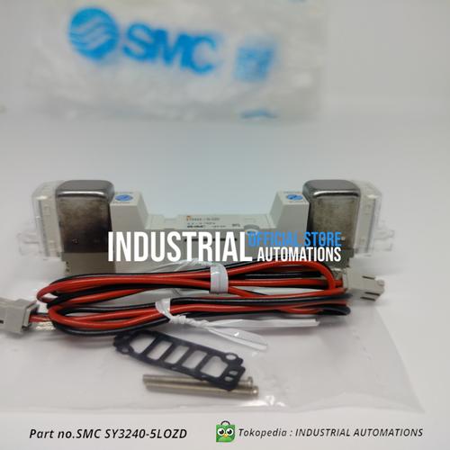 Jual SMC SY3240-5LOZD (24V DC) Solenoid Valve Base Mounted Series ...