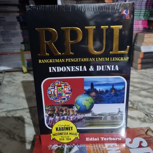Jual Buku RPUL Indonesia dan Dunia dilengkapi Kabinet Terbaru 2019-2024 ...
