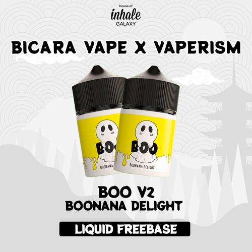 Promo Boo V2 Boonana Delight 60ML by Bicara Vape x Vaperism - Liquid ...