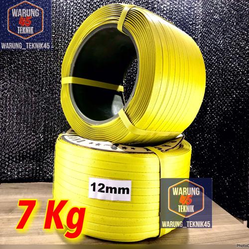 Jual Tali Straping strapping band plastik 12mm tali packing klam-klem ...