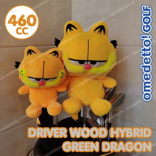 Jual GARFIELD CAT GOLF HEAD COVER DRIVER WOOD HYBRID KUCING HIGH ...