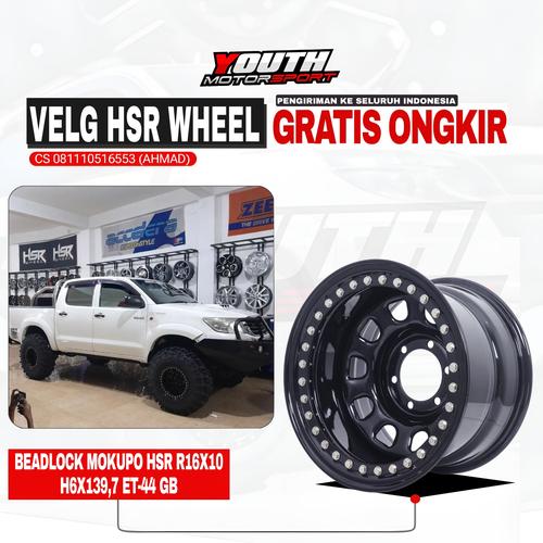 Jual Velg Mobil Offroad HSR BEADLOCK MOKUPO R16 6x139,7 Untuk Triton,Strada - Kota Denpasar ...