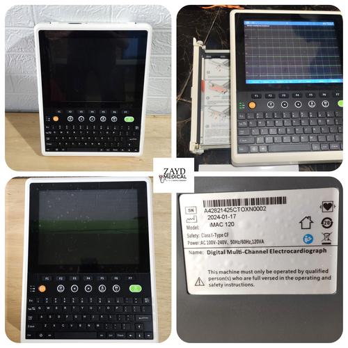 Promo ECG 12 CHANNEL DIGITAL MULTI CHANNEL ELECTROCARDIOGRAPH/ ECG 12 ...