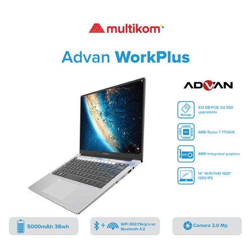Promo Advan Workplus R7-7735HS 16GB 512GB SSD FHD IPS W11 Cicil 0% 3x ...