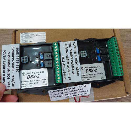 Jual WOODWARD DSS2 8800-1001 WOODWARD DSS-2 DIGITAL SPEED SWITCH ...