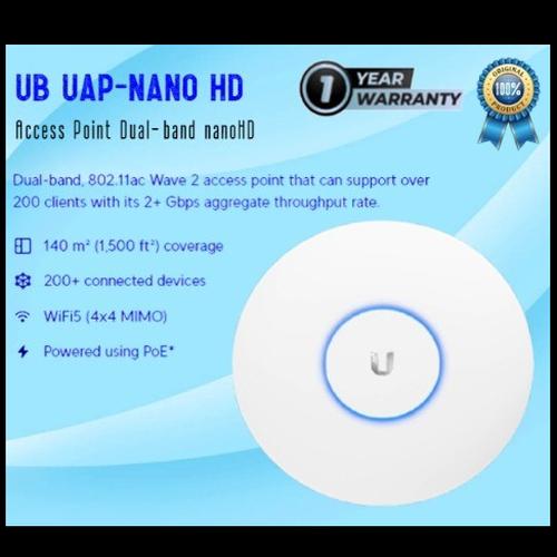 Jual Ubiquiti UAP-NANO-HD Unifi Nano HD / UAP NANO HD - Jakarta Pusat - agecomharco | Tokopedia